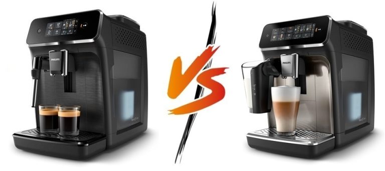 Philips 2200 vs Philips 3300 LatteGo